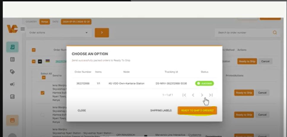 How to manage you orders VC - Jumia VendorHub KE